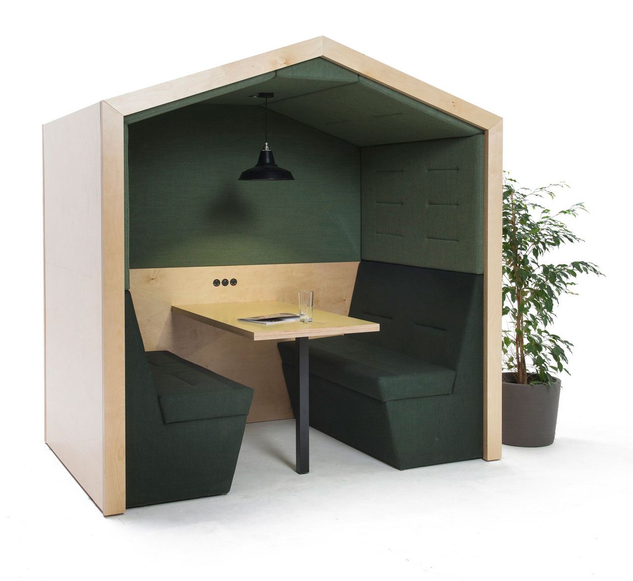 Cabines Acoustiques Ouvertes et Fermées | Cabine Acoustique Pod Wagon 2 ...